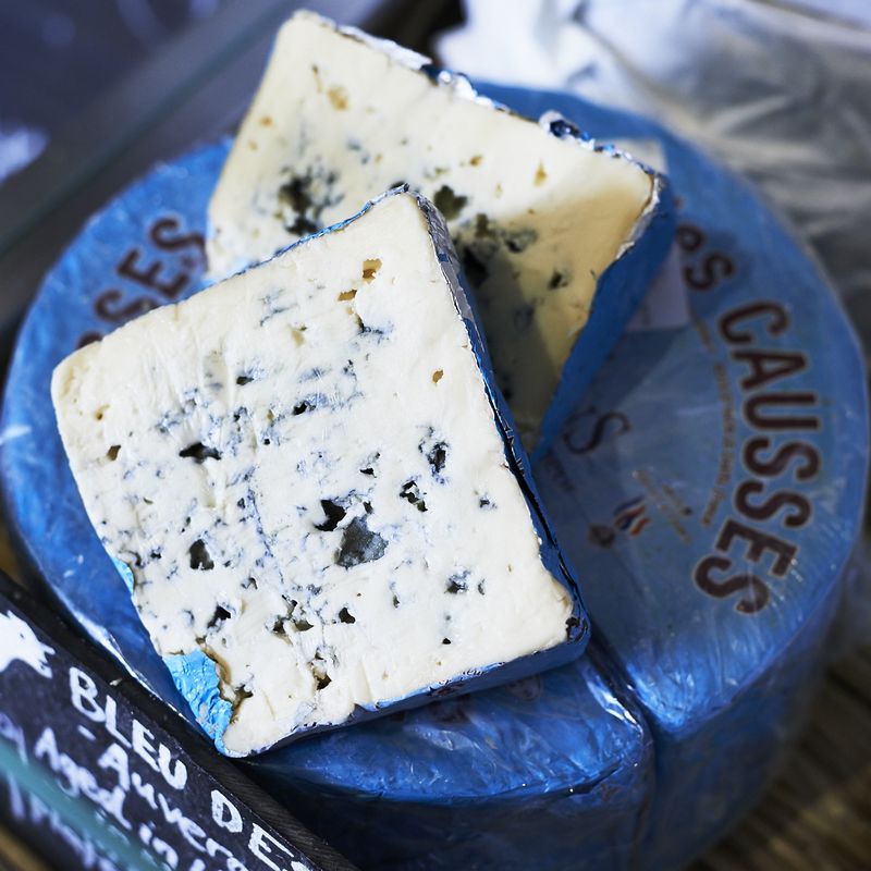 Bleu des Causses cheese – buy online from The Courtyard Dairy.